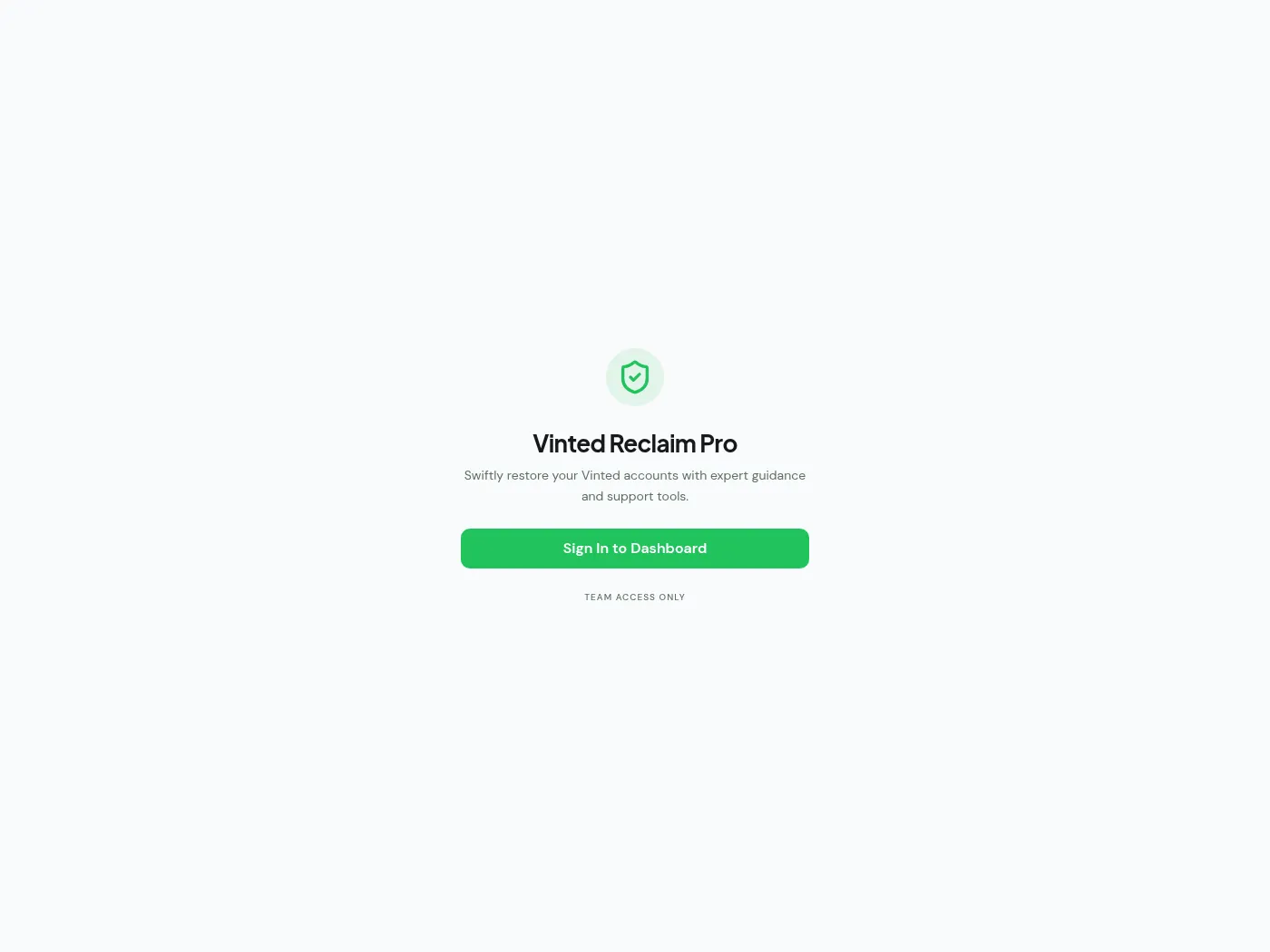 Vinted Reclaim Pro