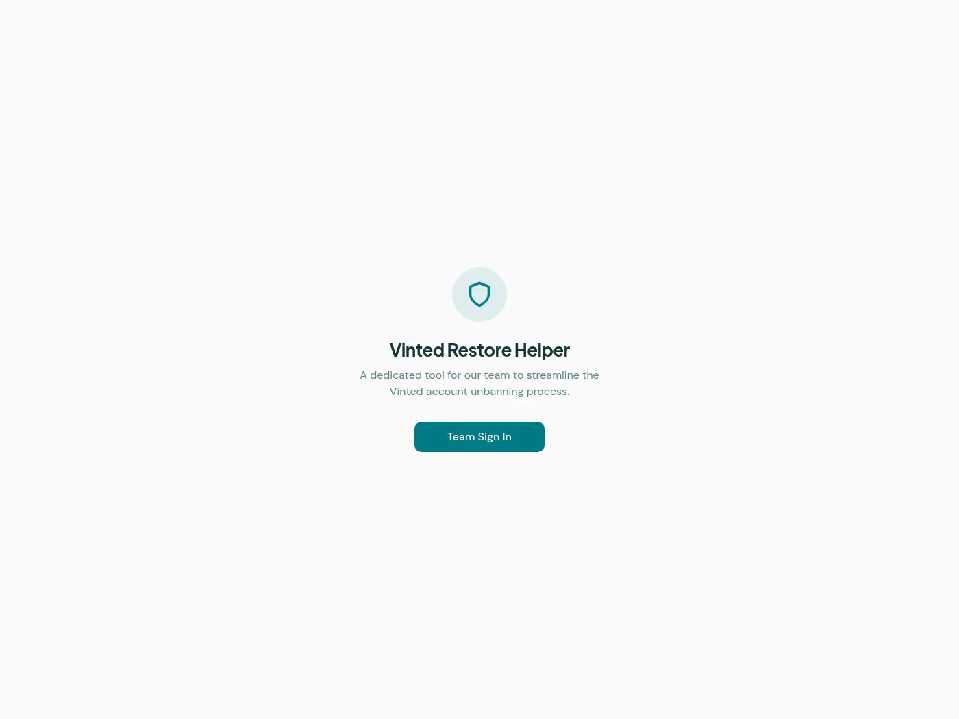 Vinted Restore Helper