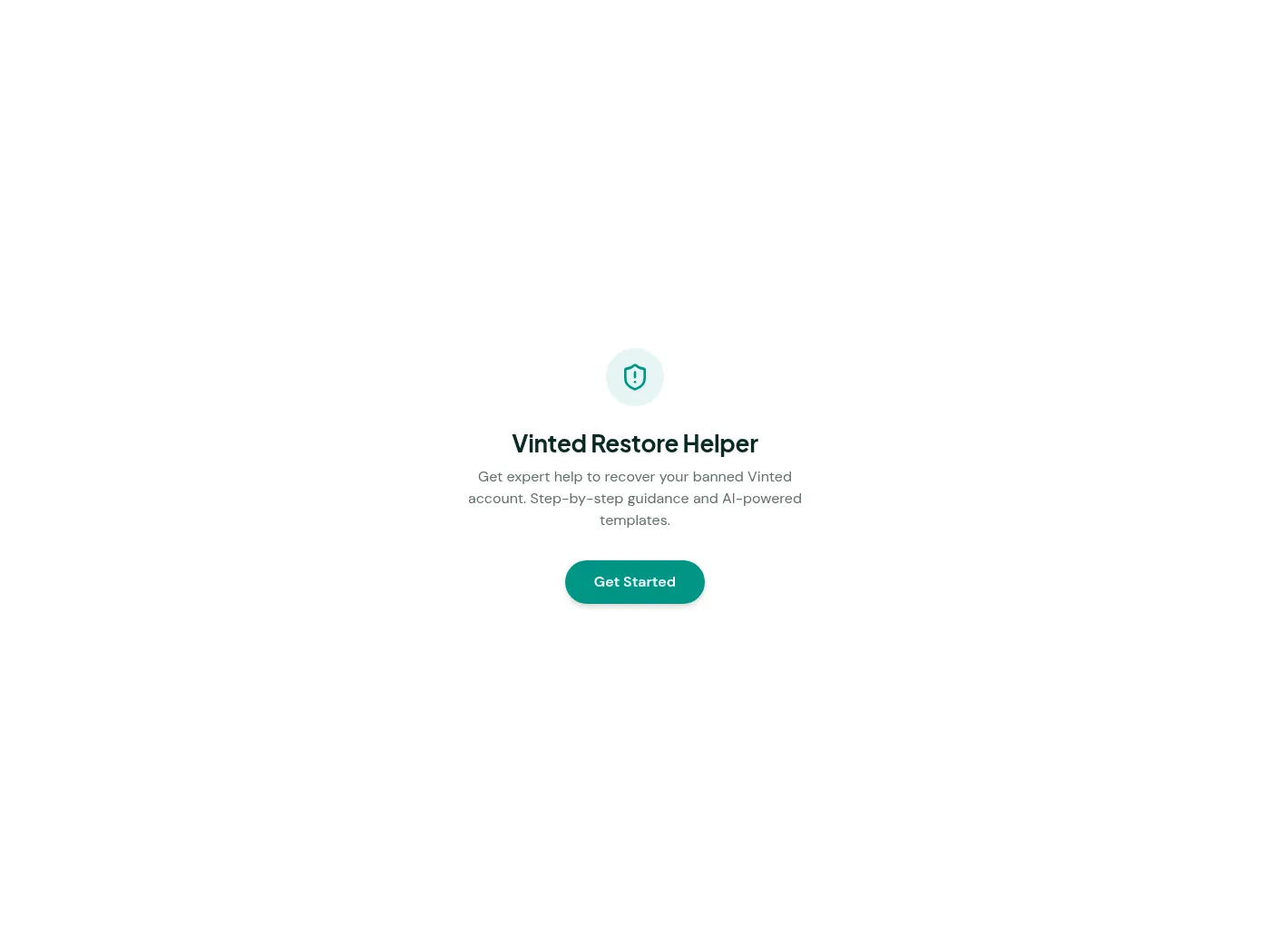 Vinted Restore Helper