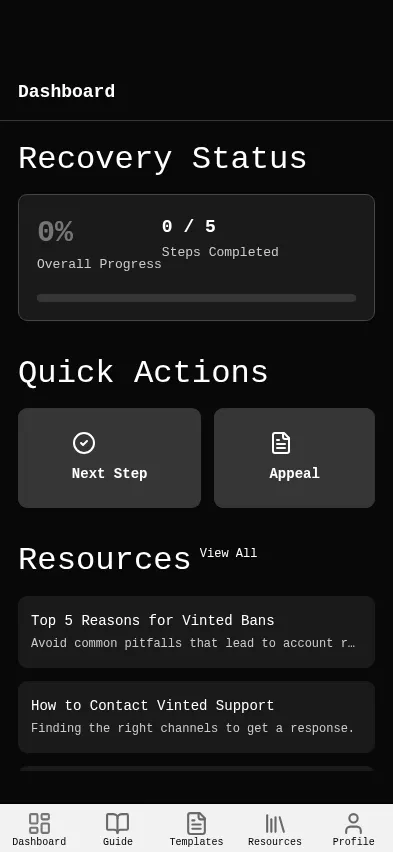 Vinted Restore Helper
