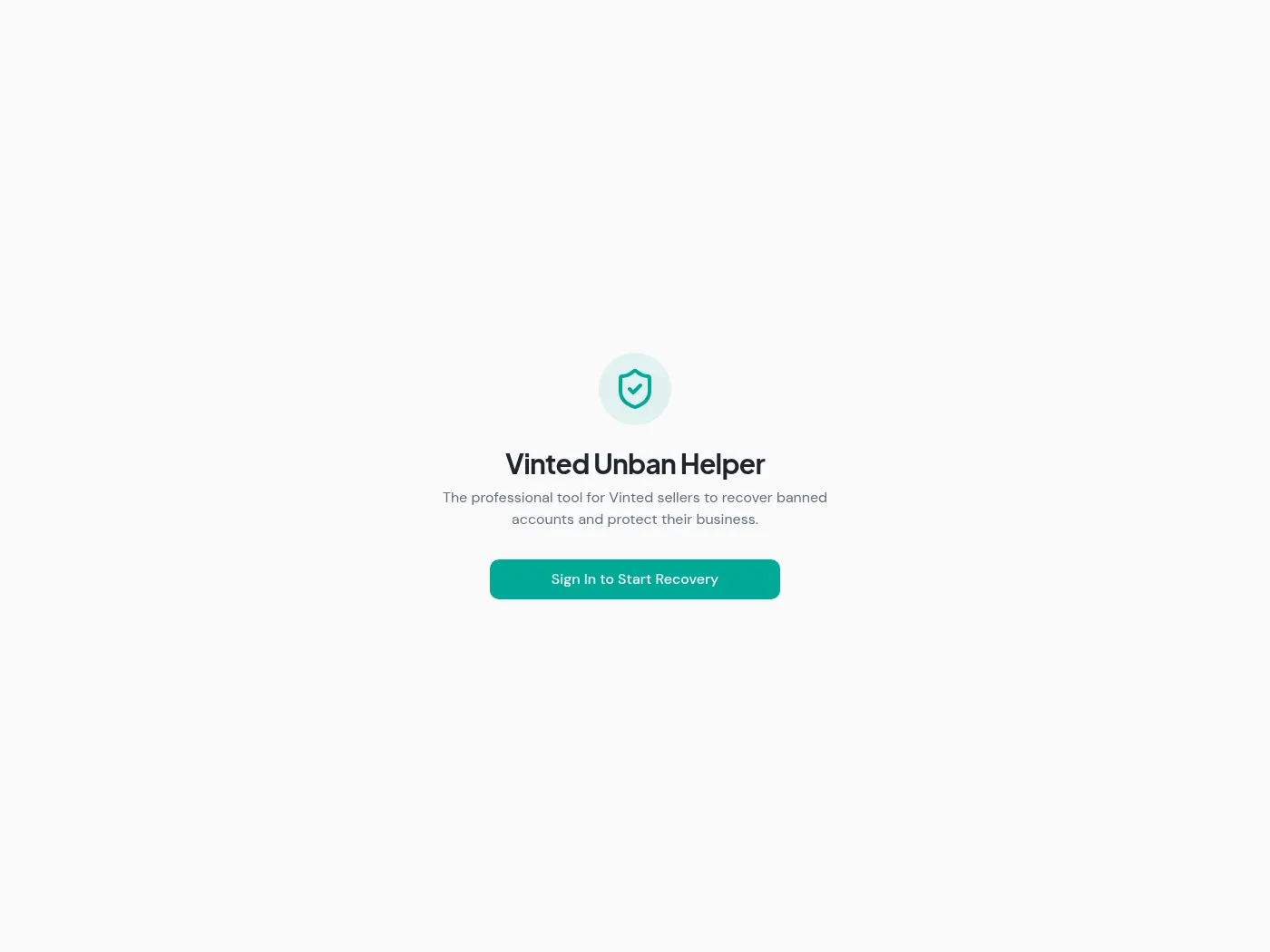 Vinted Unban Helper