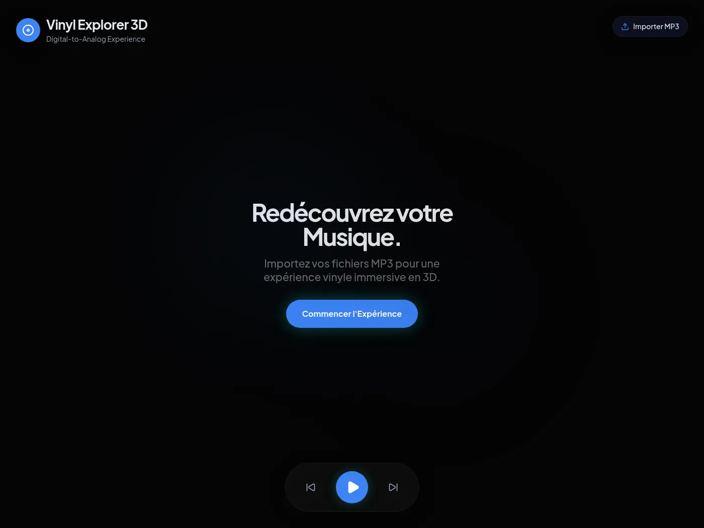 Vinyl 3D Explorer