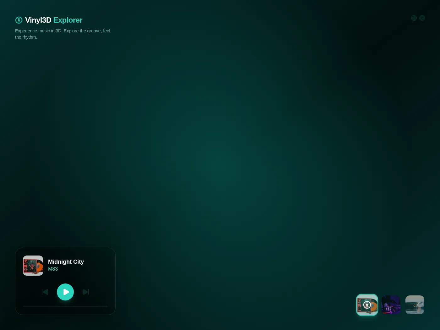 Vinyl3D Explorer