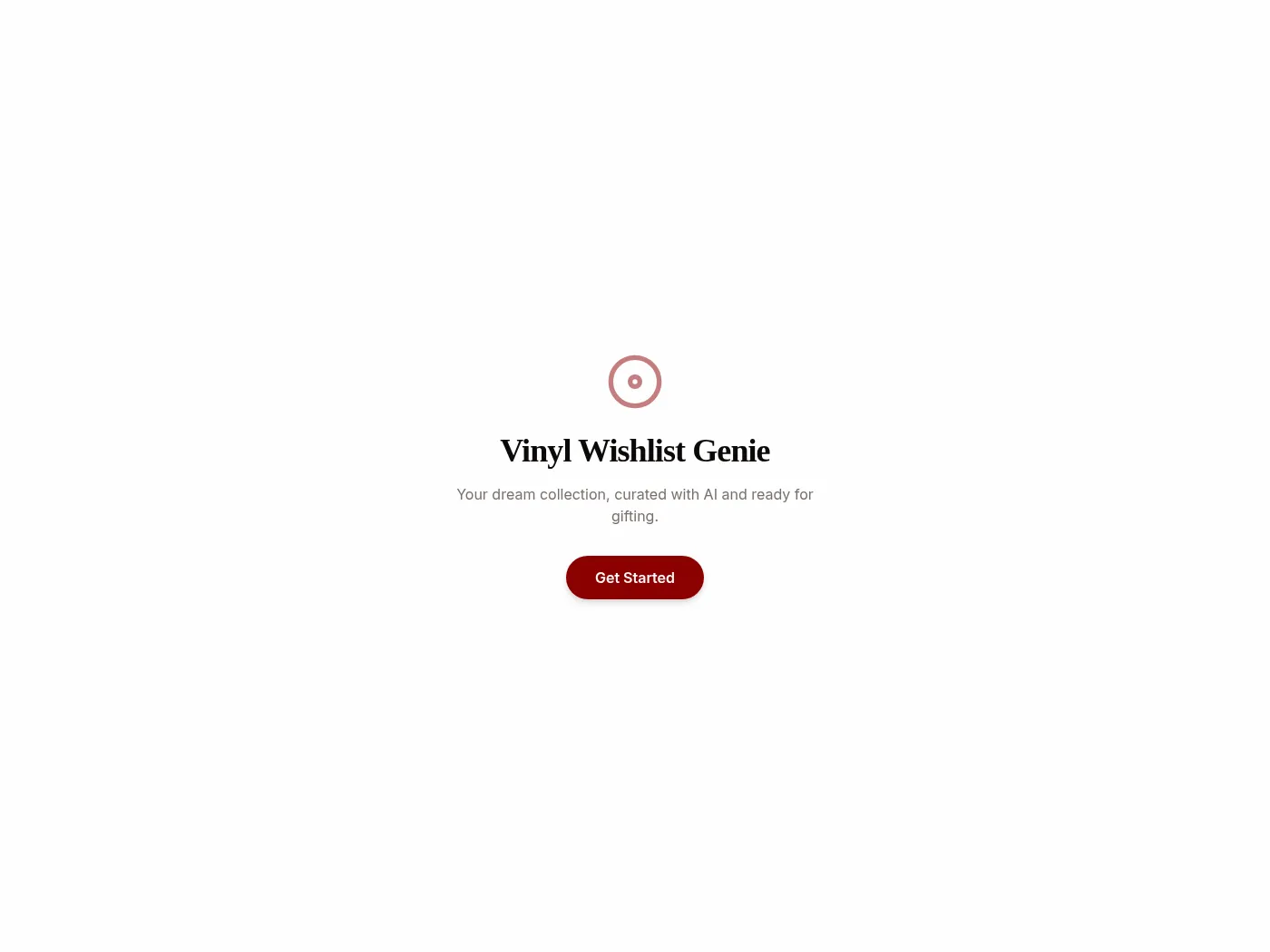 Vinyl Wishlist Genie