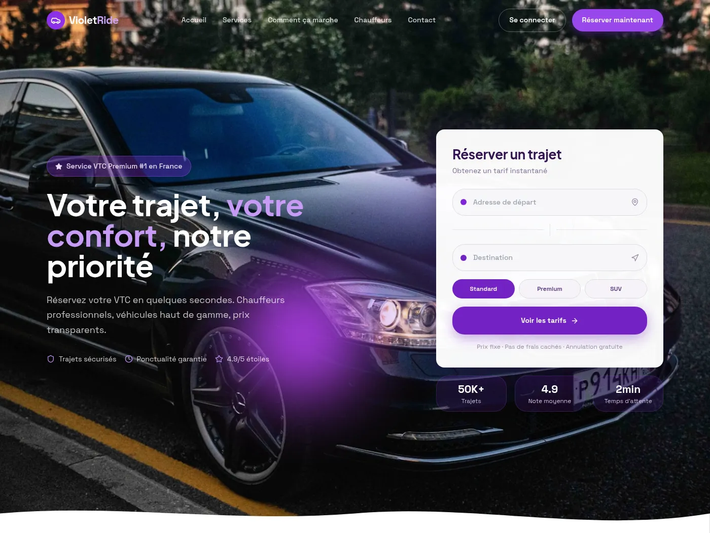 Violet Ride VTC