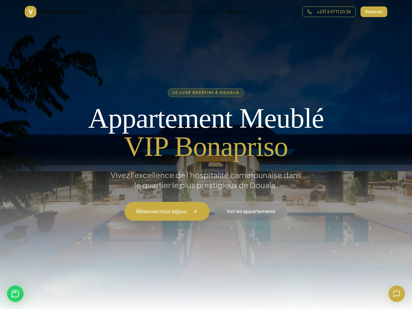 VIP Bonapriso Hotel Demo