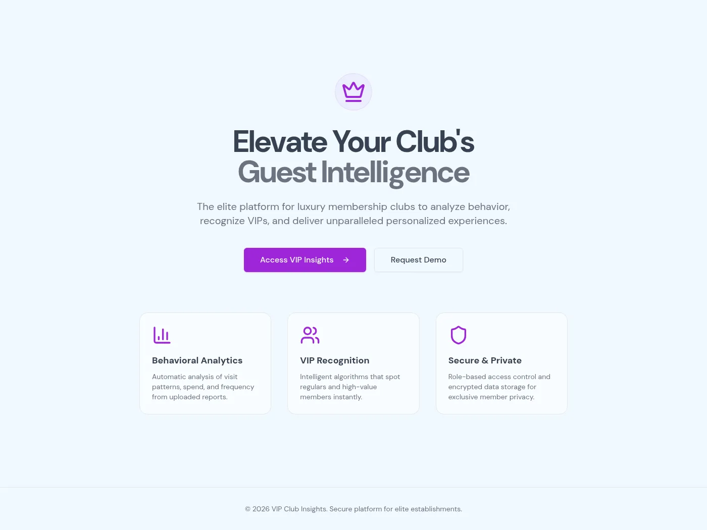 VIP Club Insights