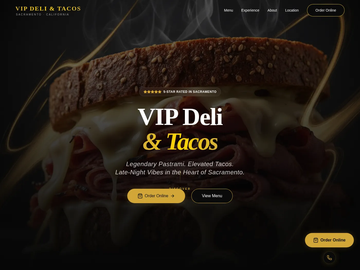 VIP Deli & Tacos Site