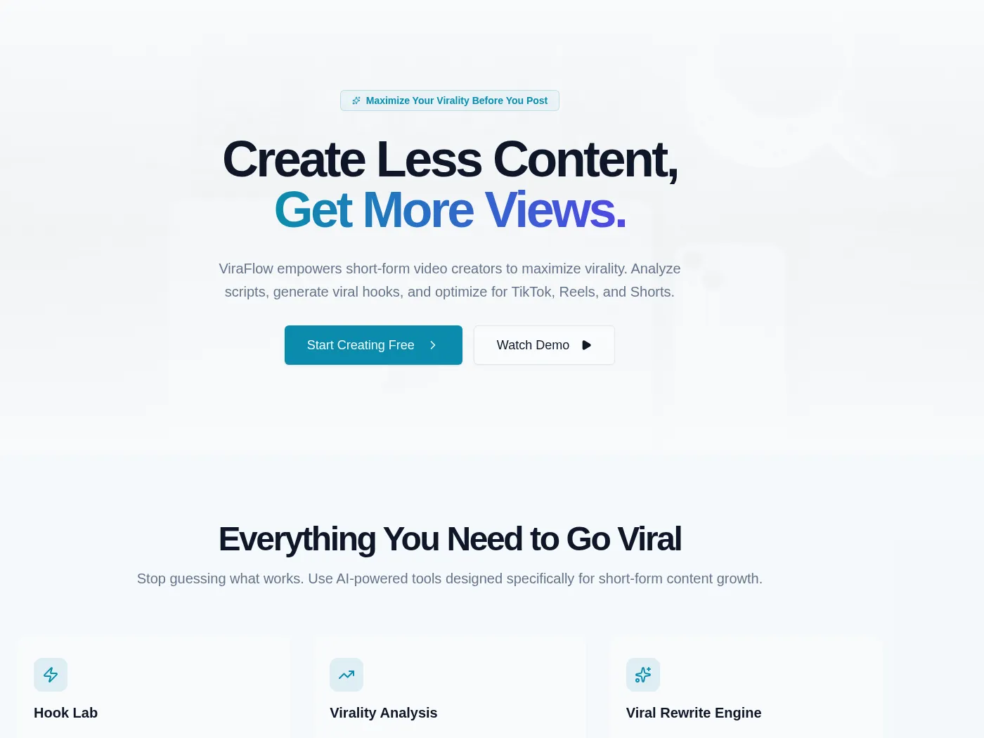 ViraFlow Creator Suite
