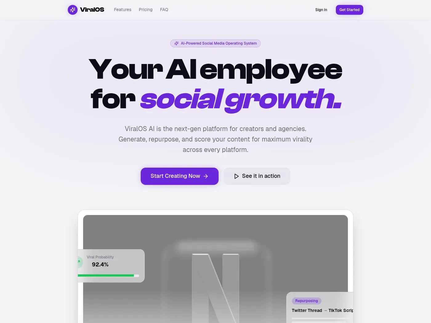 ViralOS AI Platform