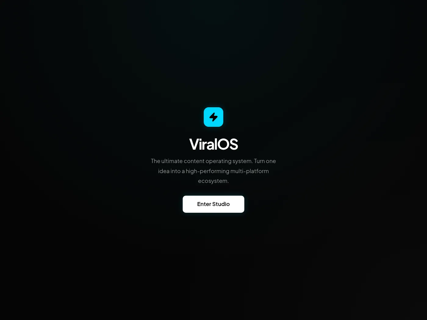 ViralOS AI Content Studio