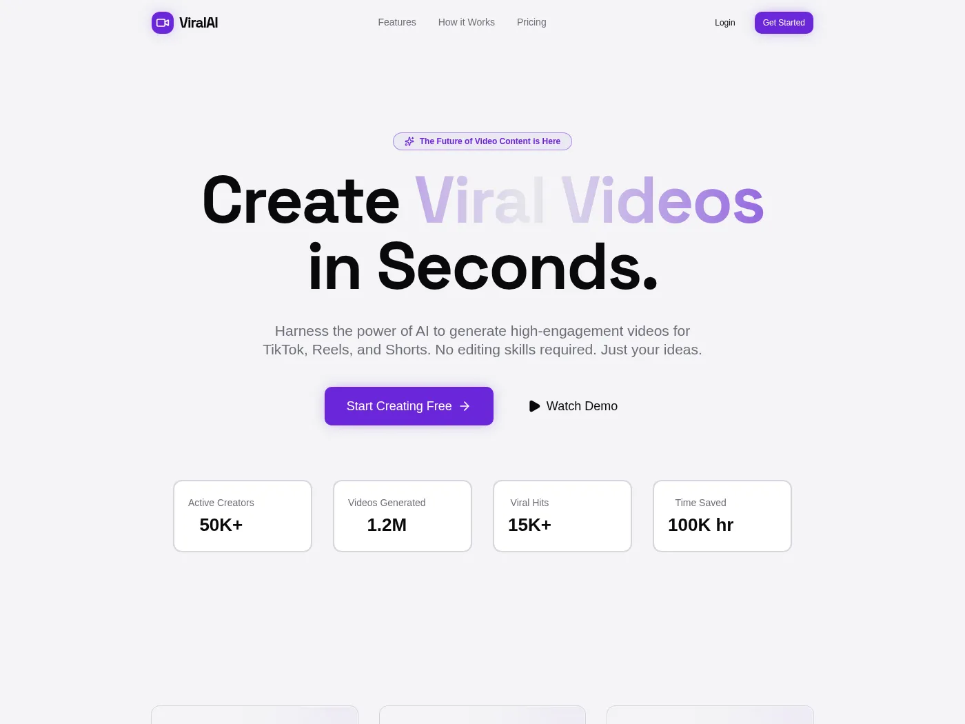 ViralAI Video Maker