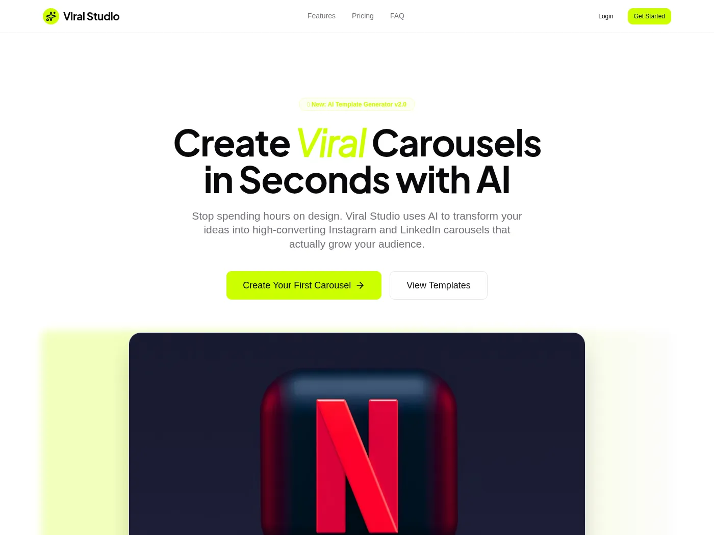 Viral Carousel Studio