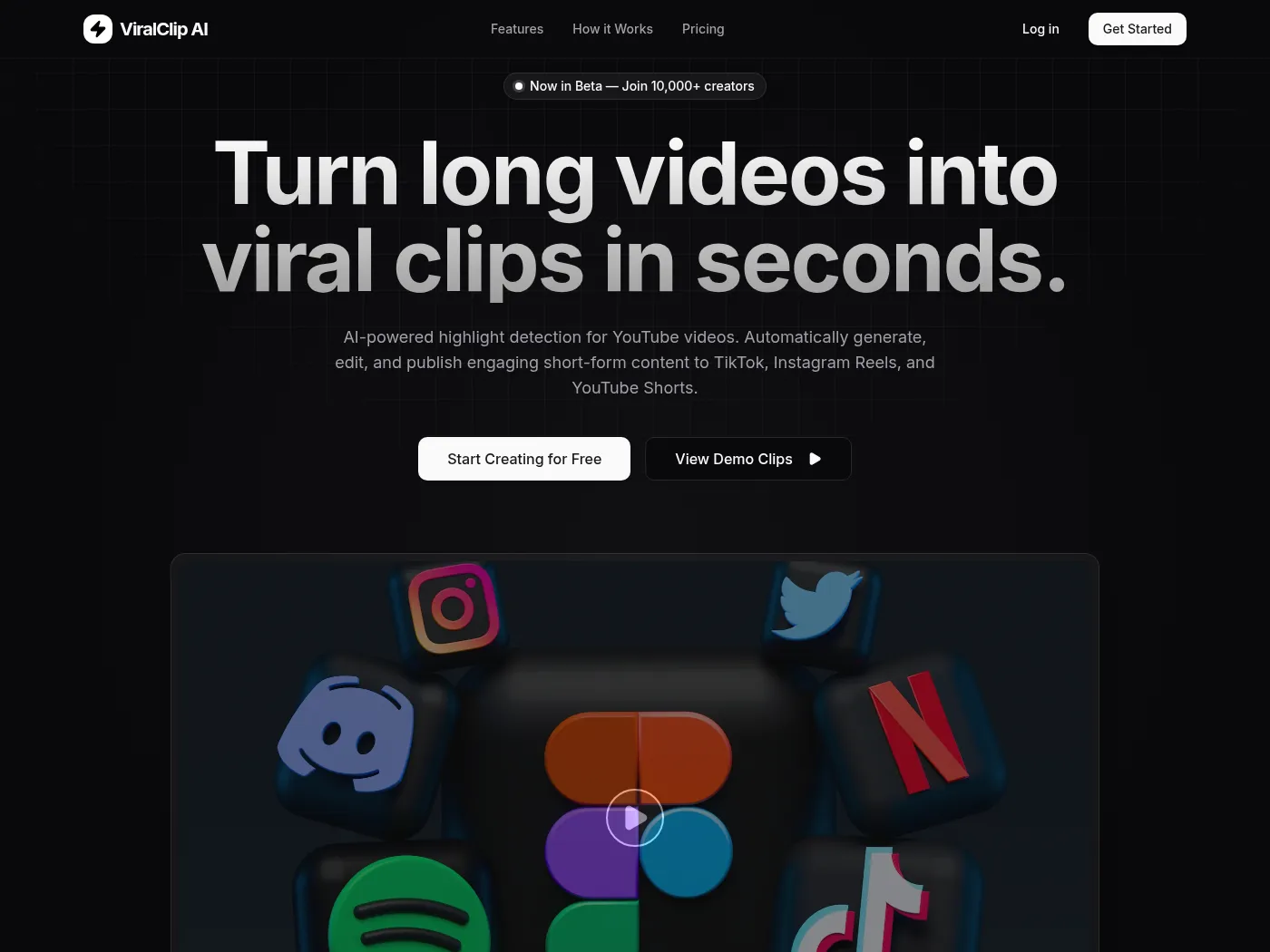 Viral Clip AI Generator