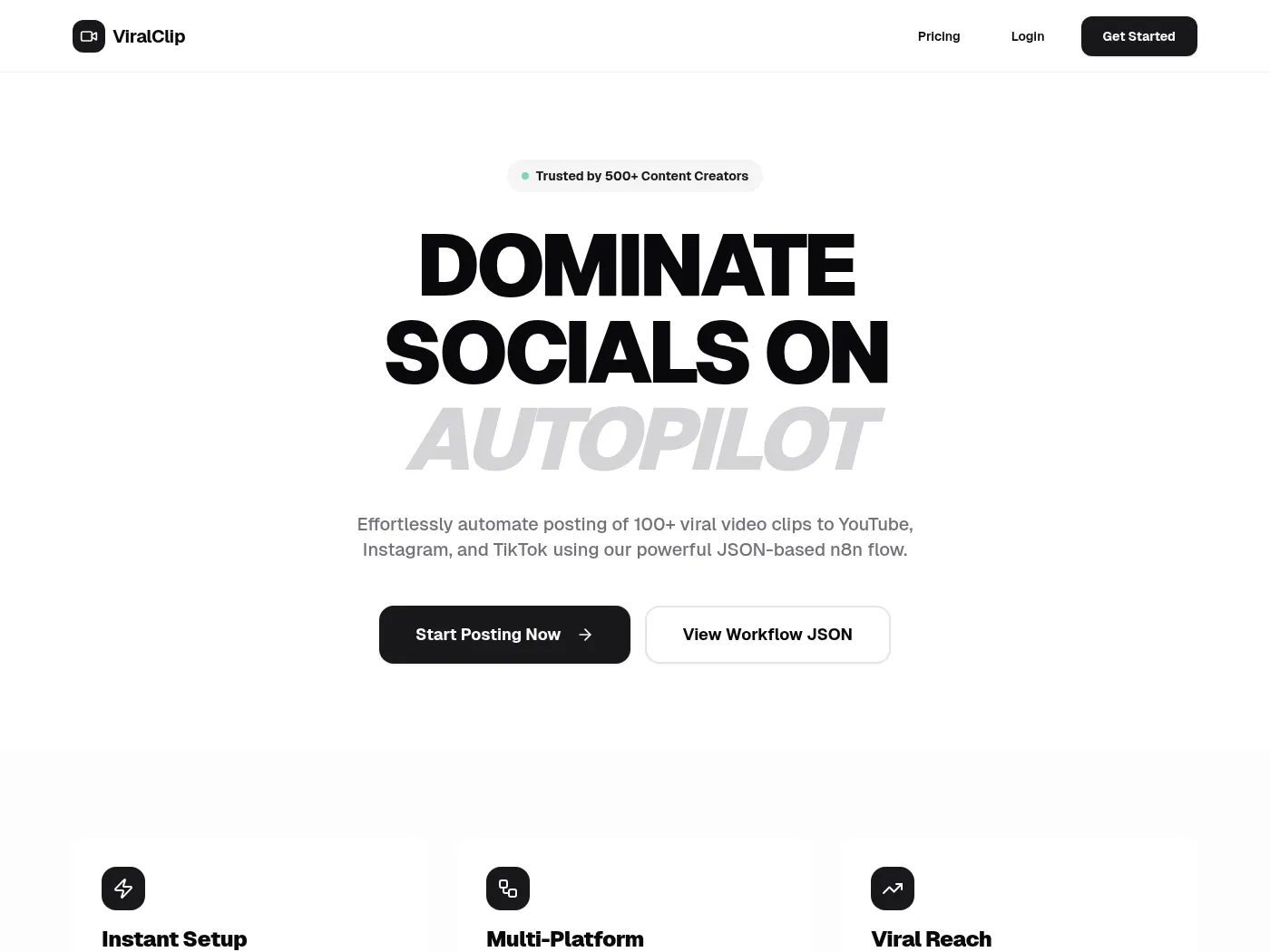 ViralClip Autopilot