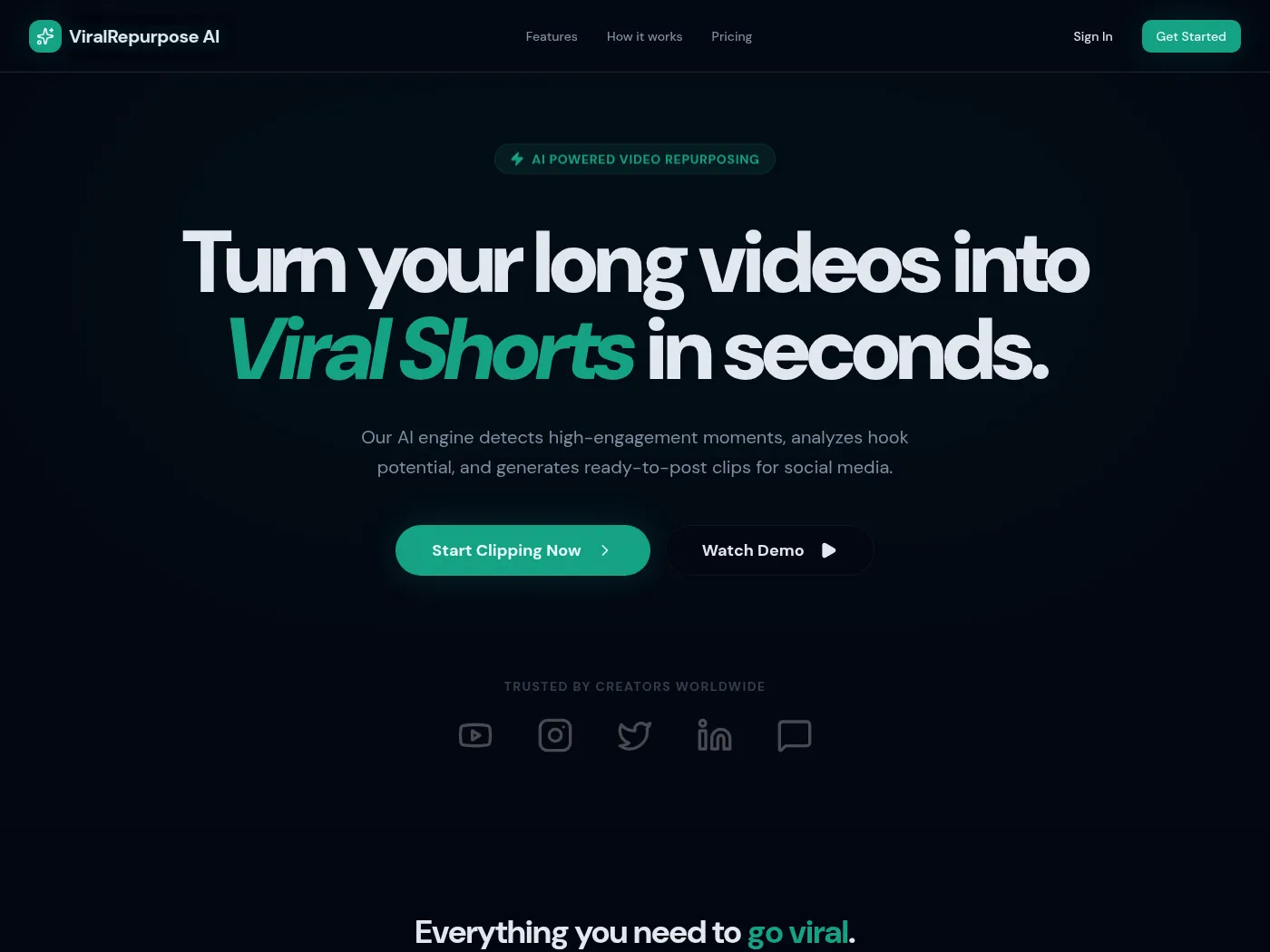 ViralRepurpose AI