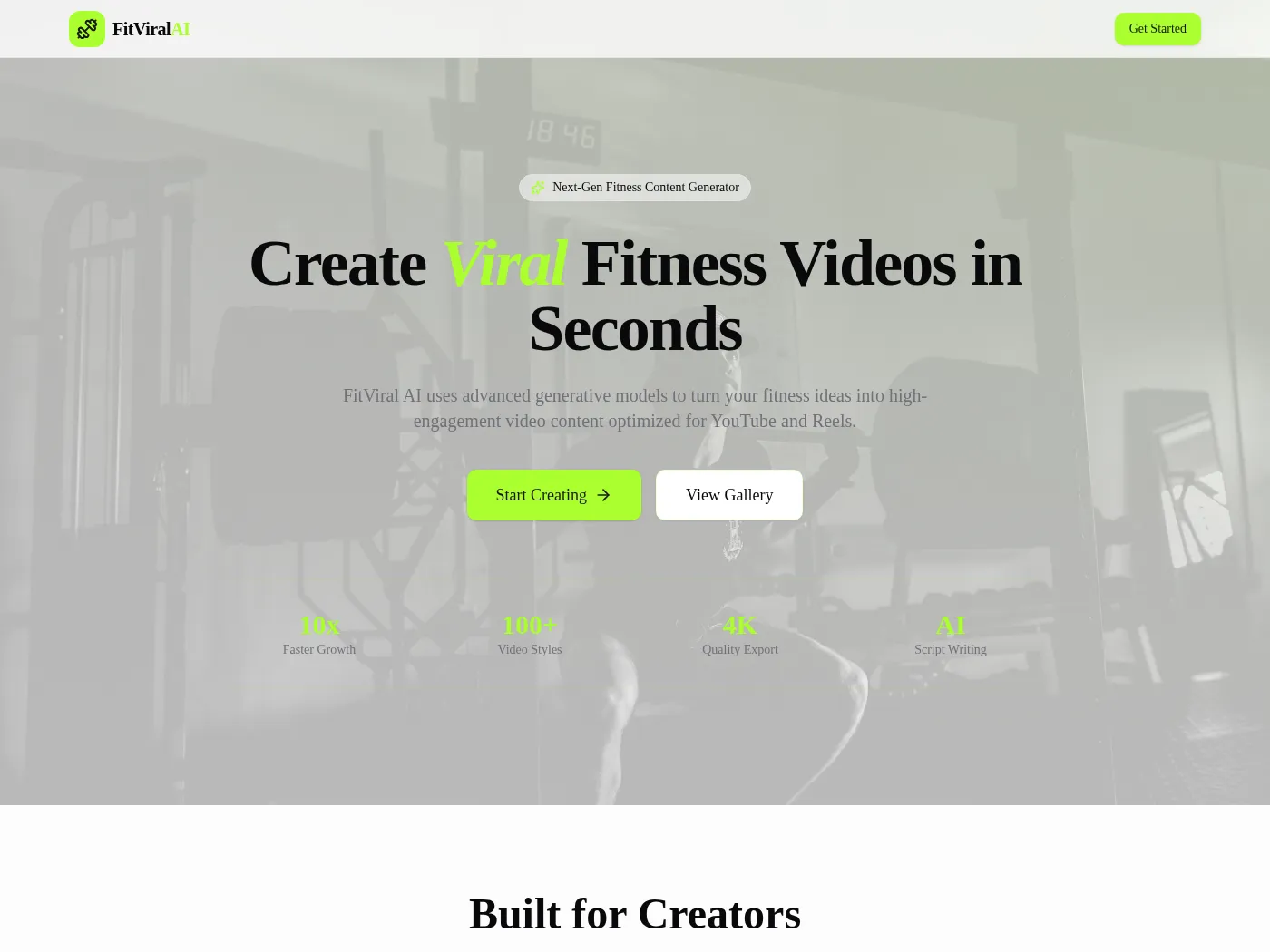 Viral Fitness Video