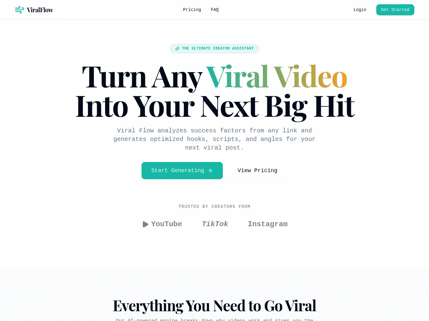 Viral Flow SaaS