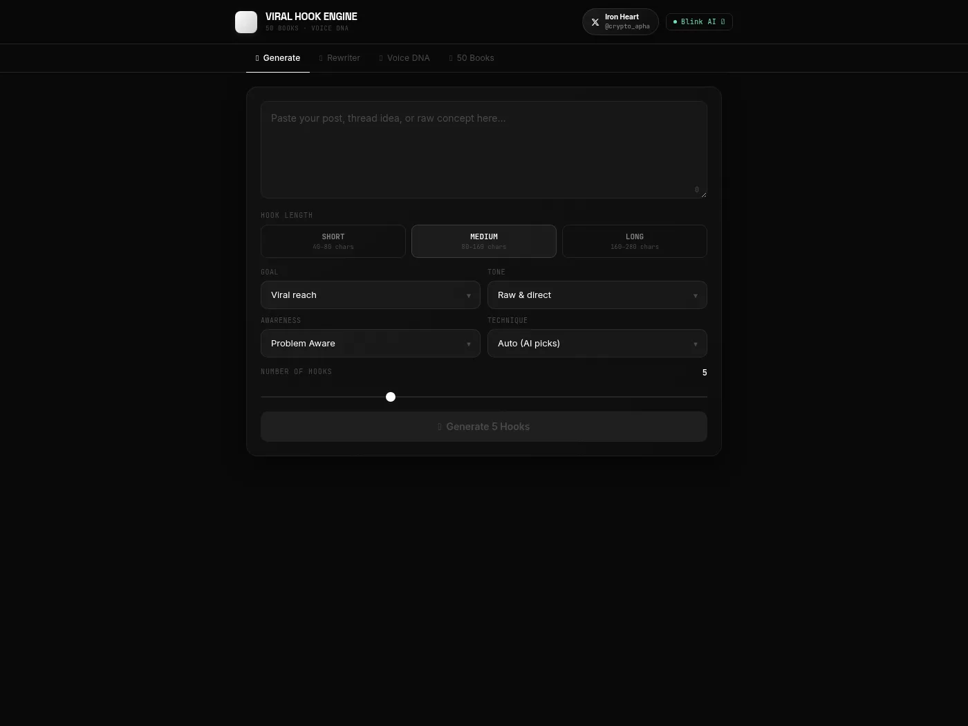Viral Hook Engine