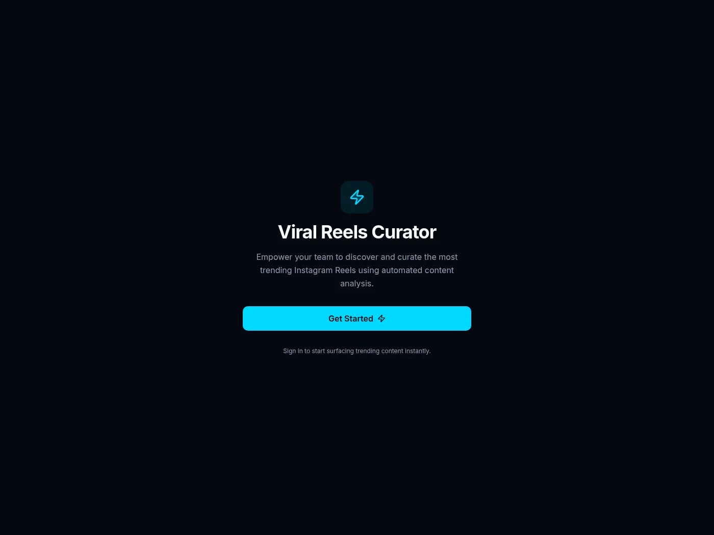 Viral Reels Curator