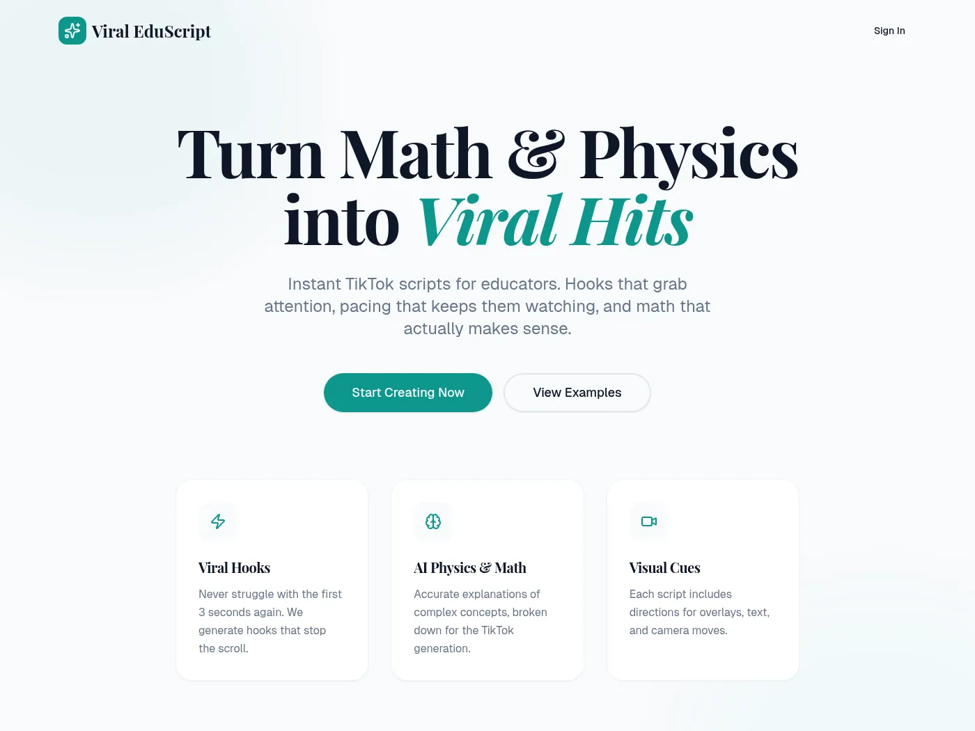 Viral EduScript