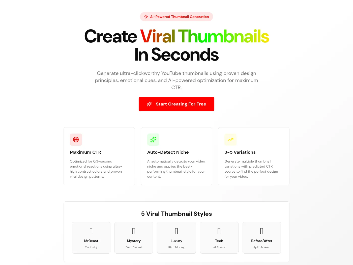 Viral Thumbnail AI
