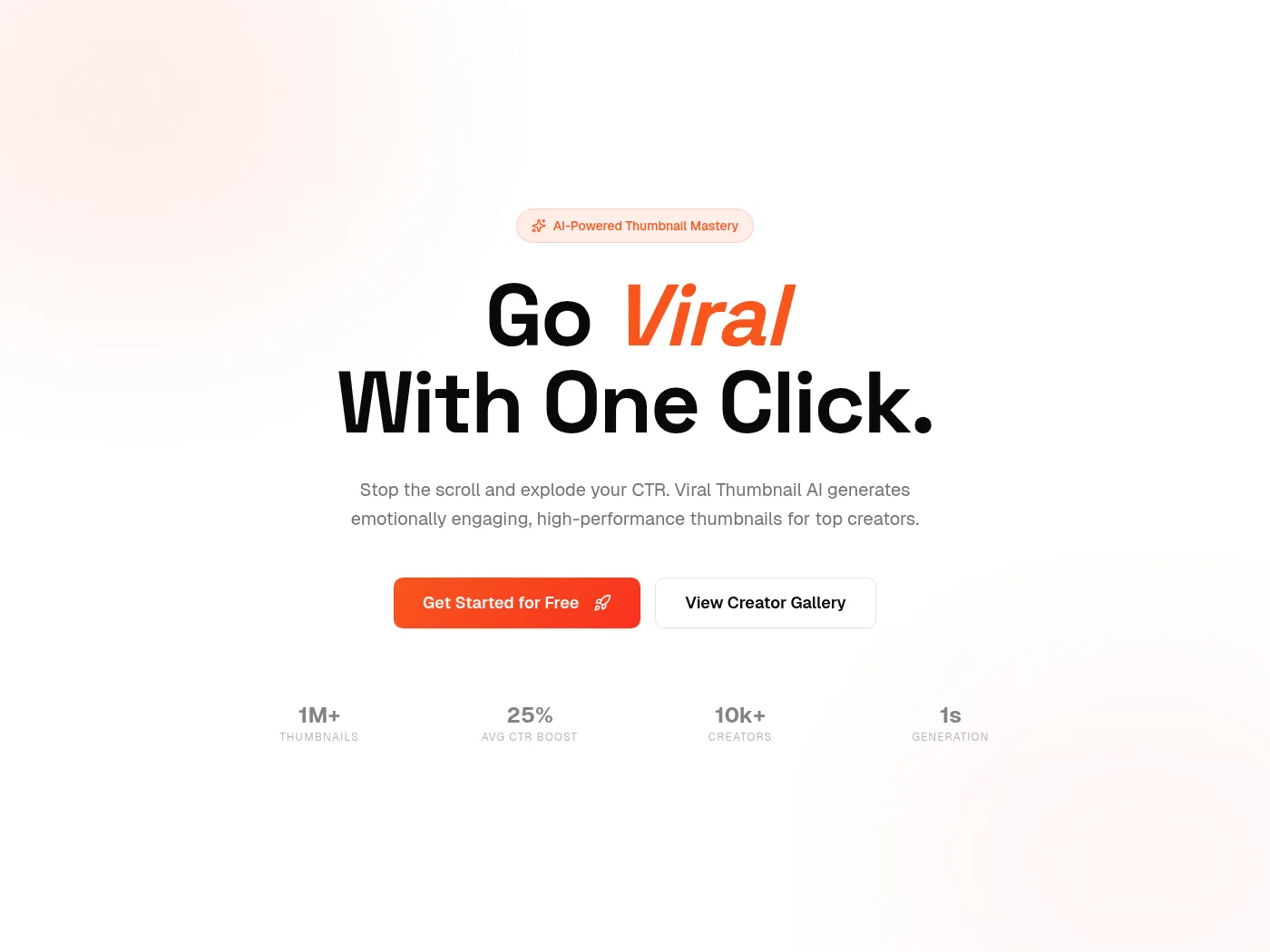 Viral Thumbnail AI