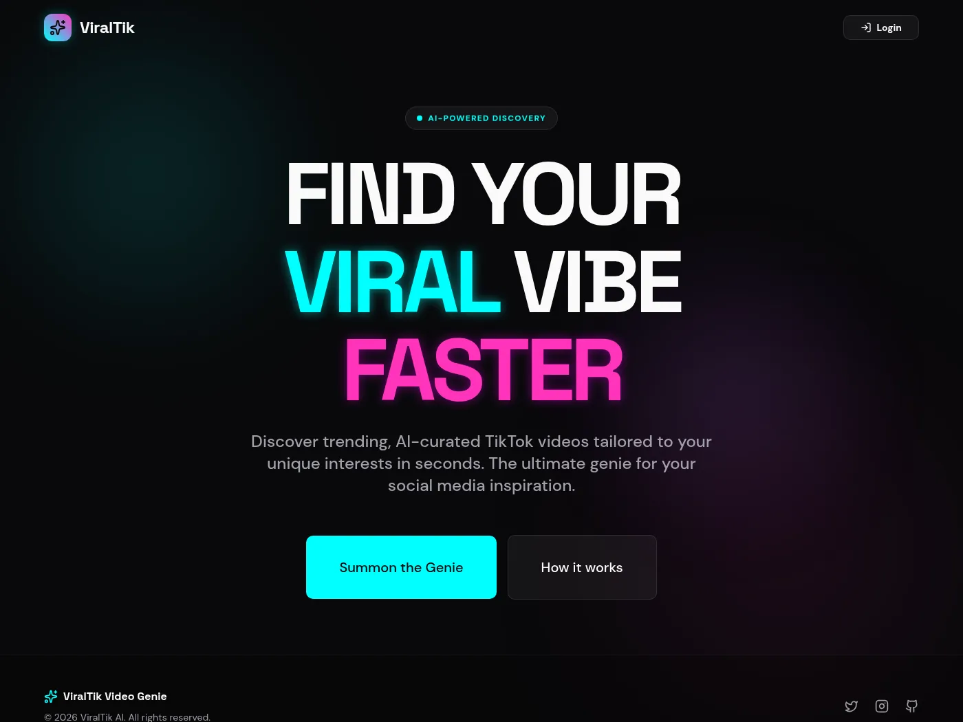 ViralTik Video Genie