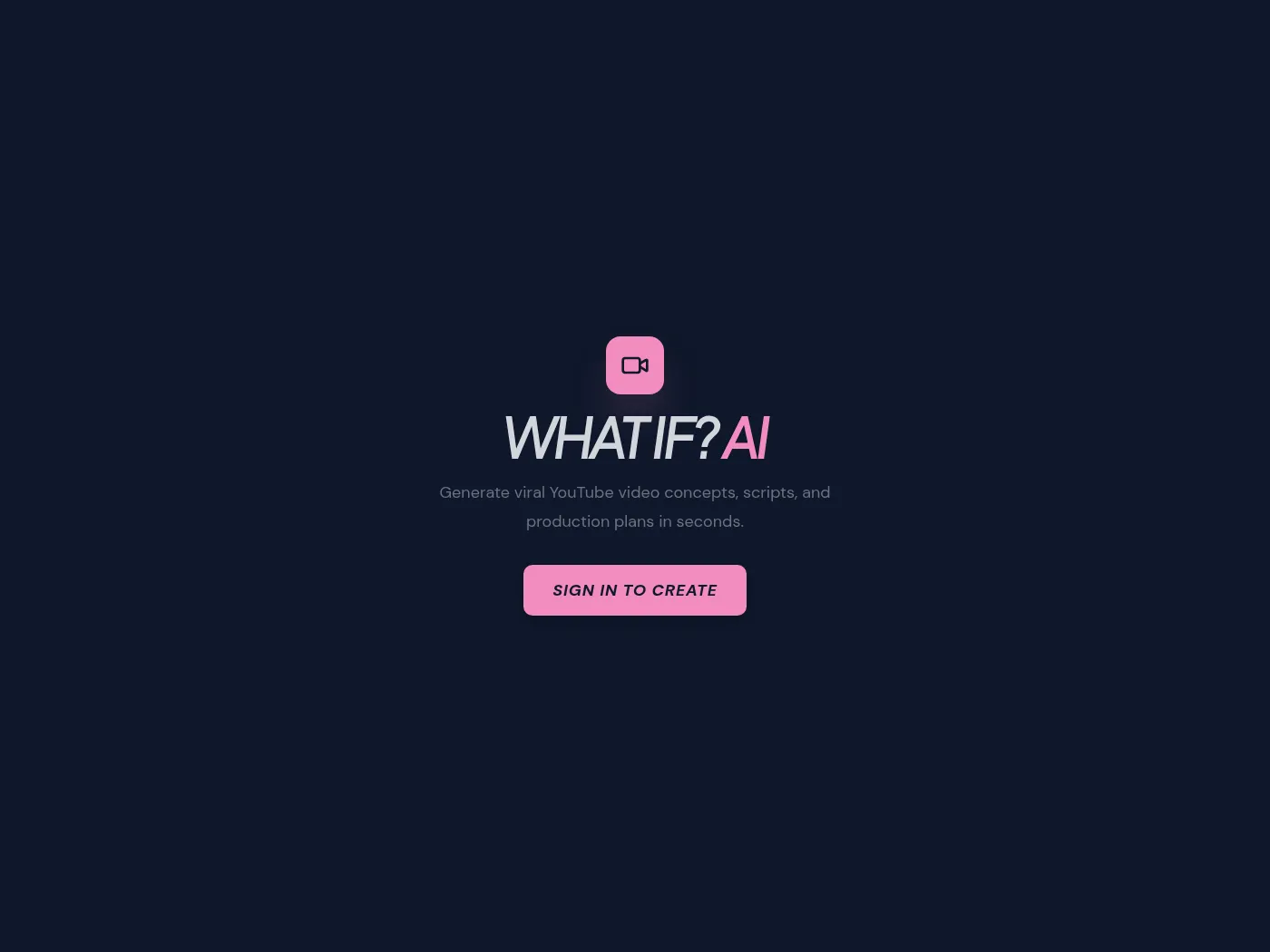 What If Viral Video AI