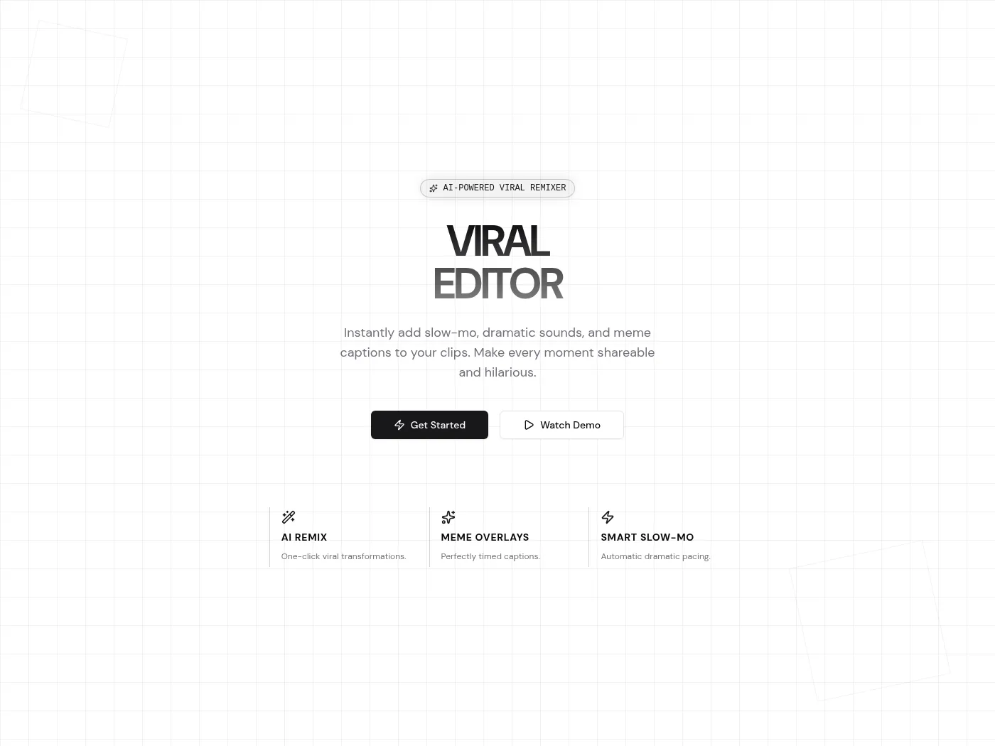 Viral Video Editor
