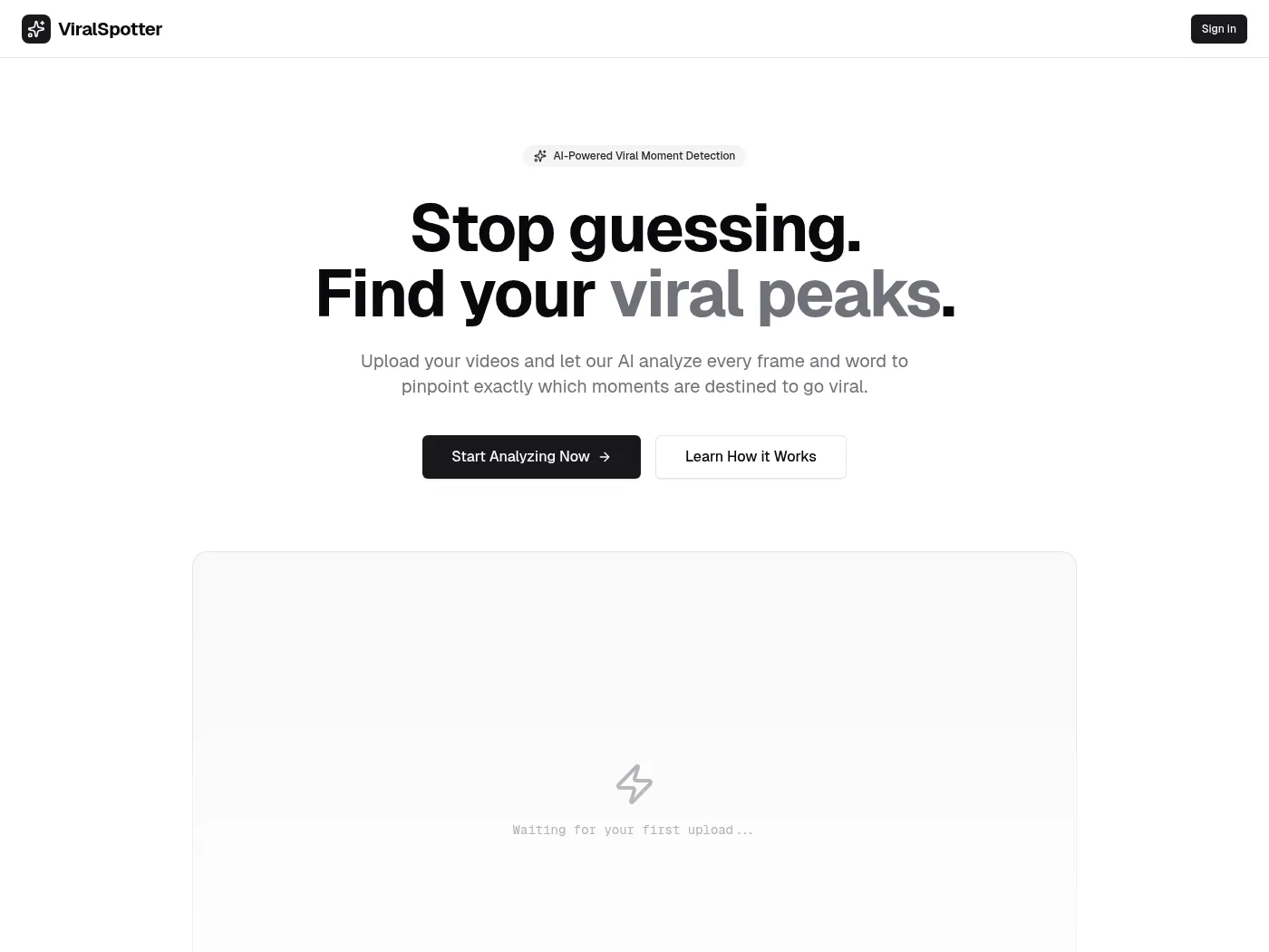 Viral Video Spotter