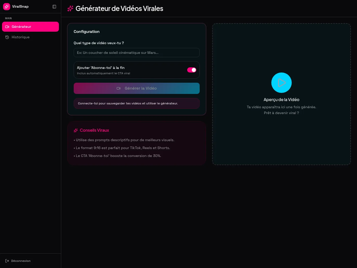 Viral Video Generator