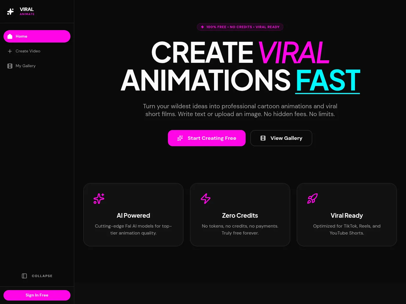 Viral Animation Video Maker