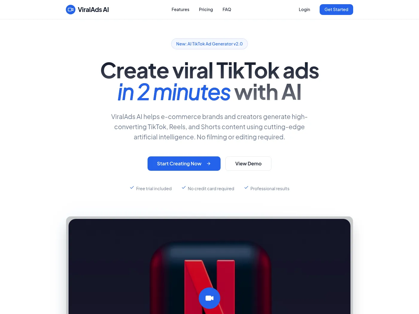 ViralAds AI Studio