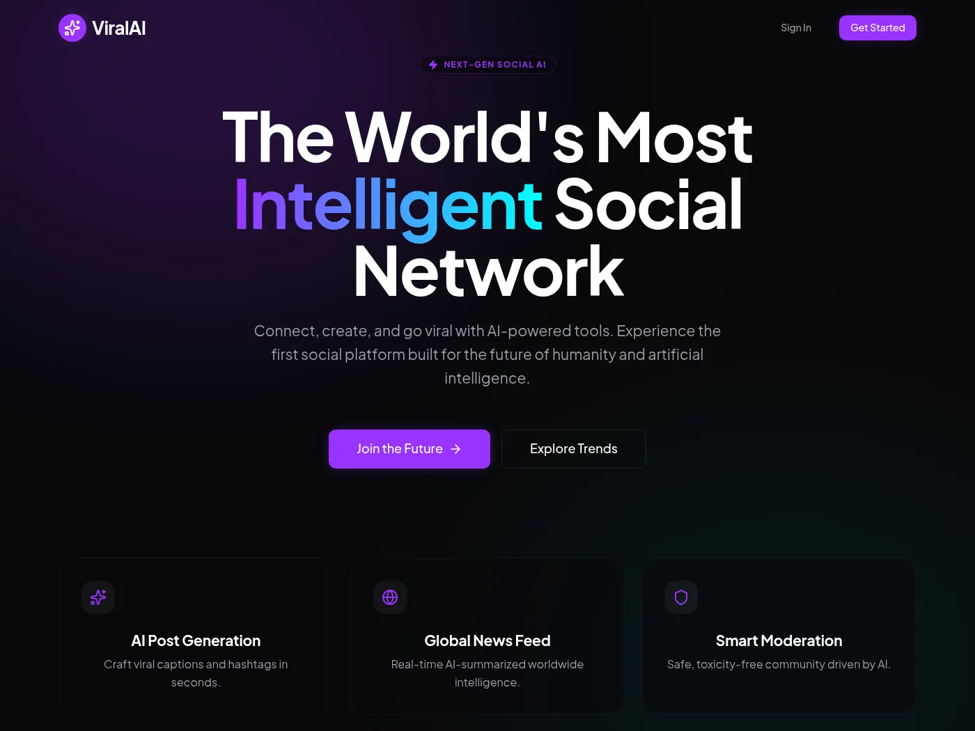 ViralAI Social Network