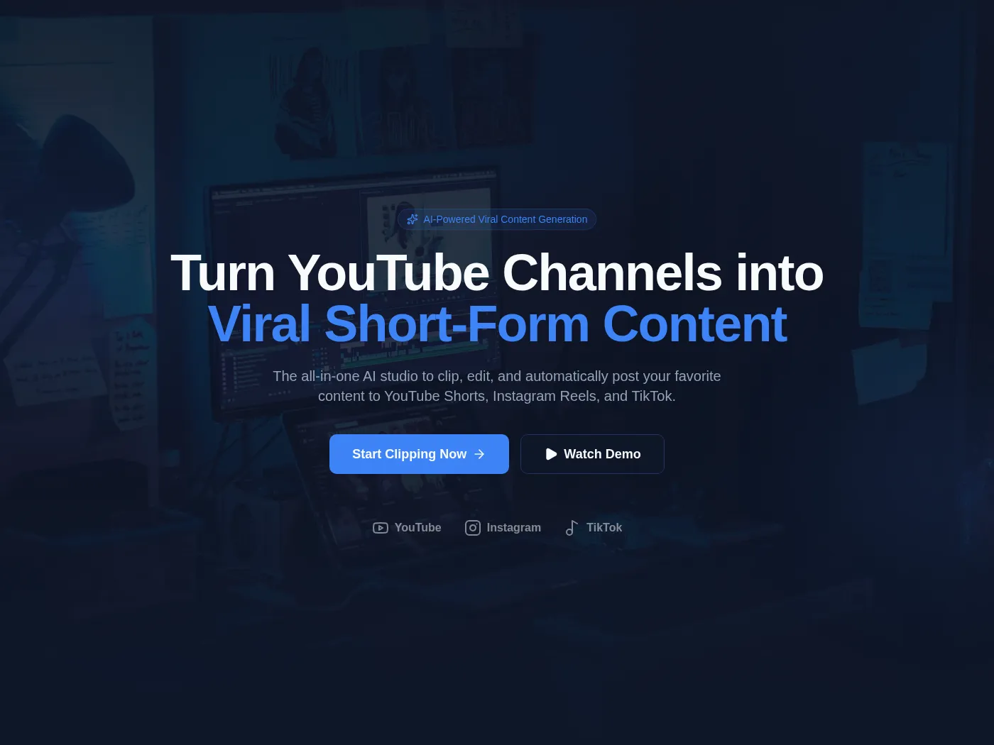 ViralClip AI Studio