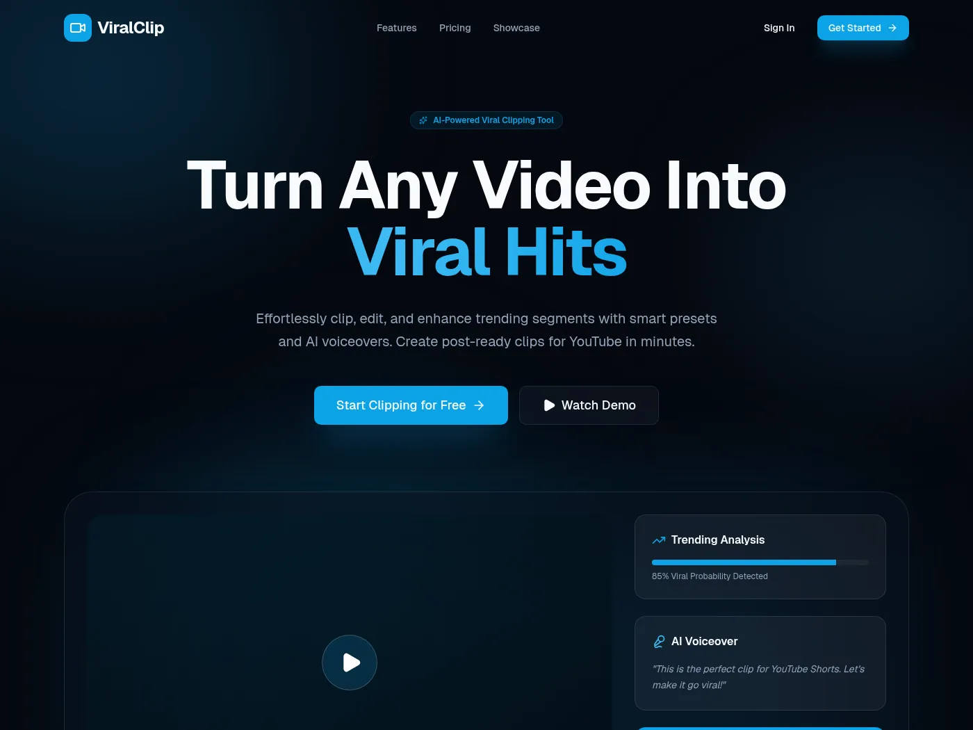 ViralClip AI Studio