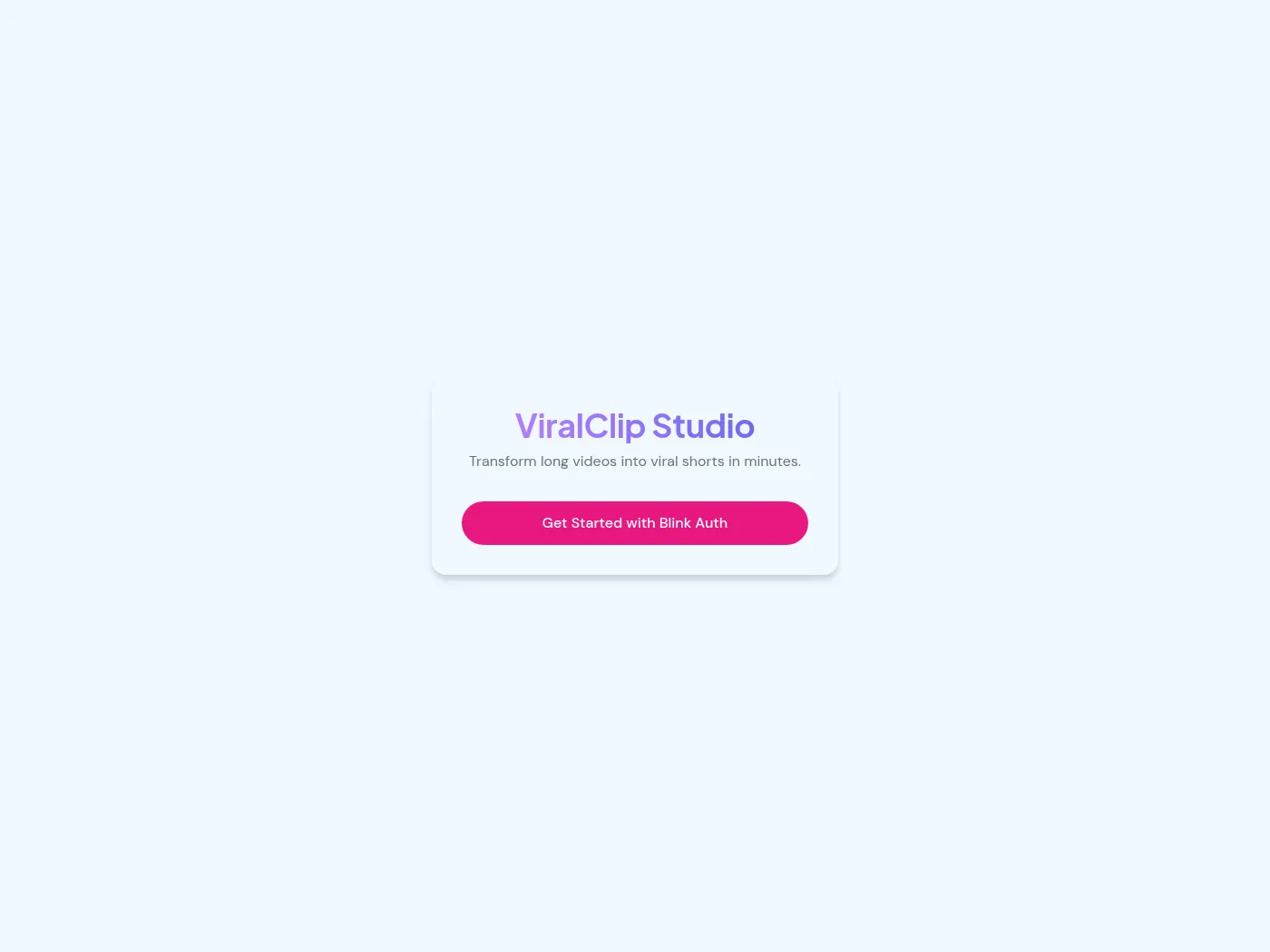 ViralClip Studio