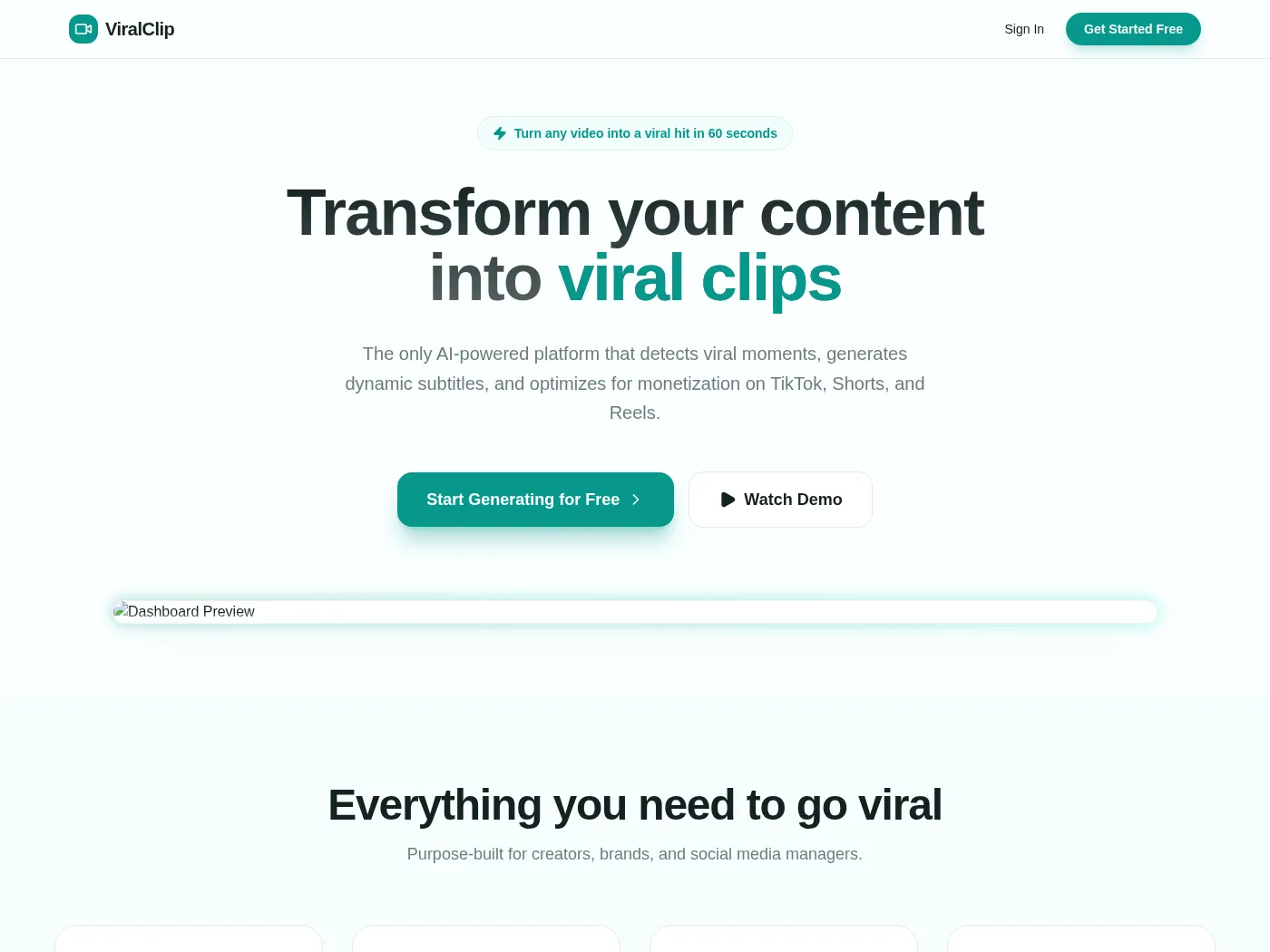 ViralClip Studio