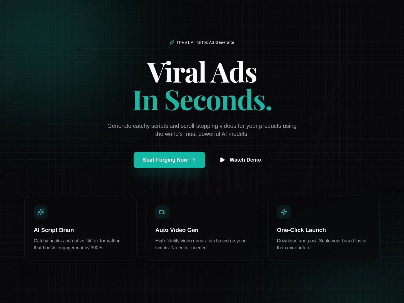 ViralForge AI Ads Maker