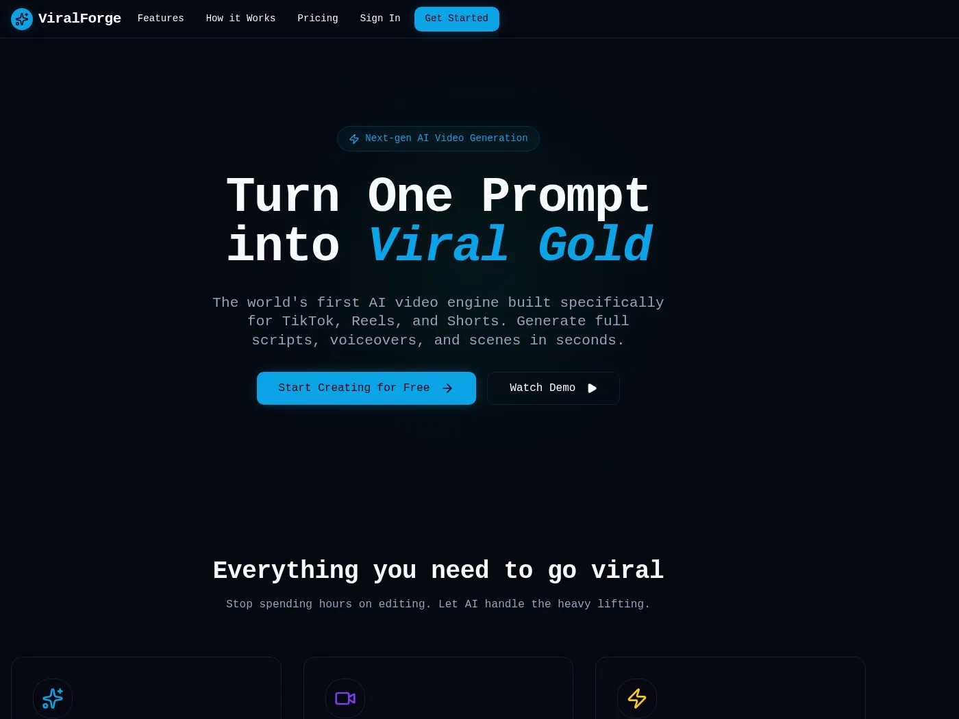 ViralForge AI