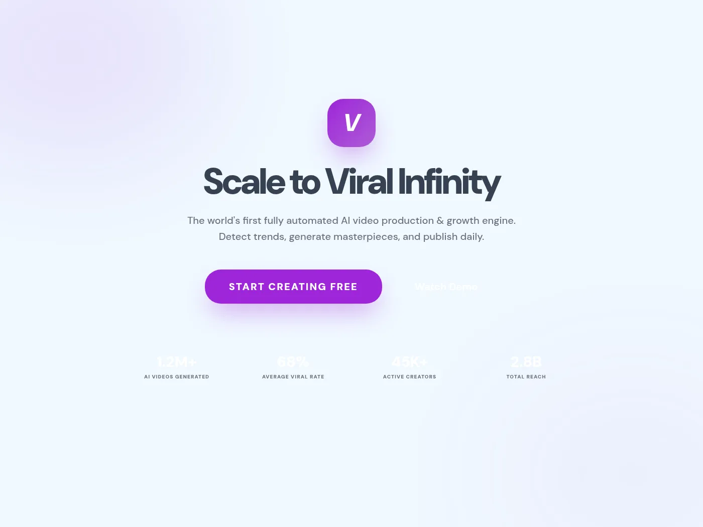 ViralInfinity AI Studio