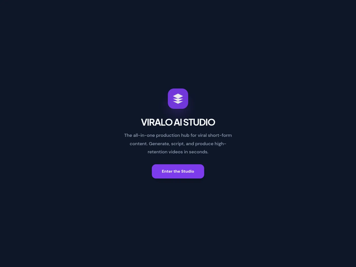 Viralo AI Studio