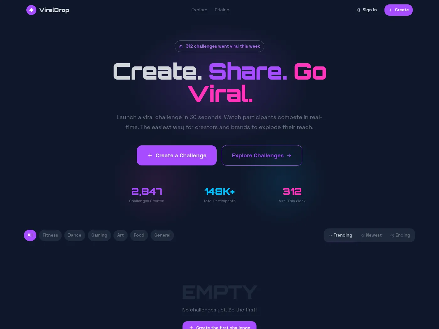 ViralShare Hub
