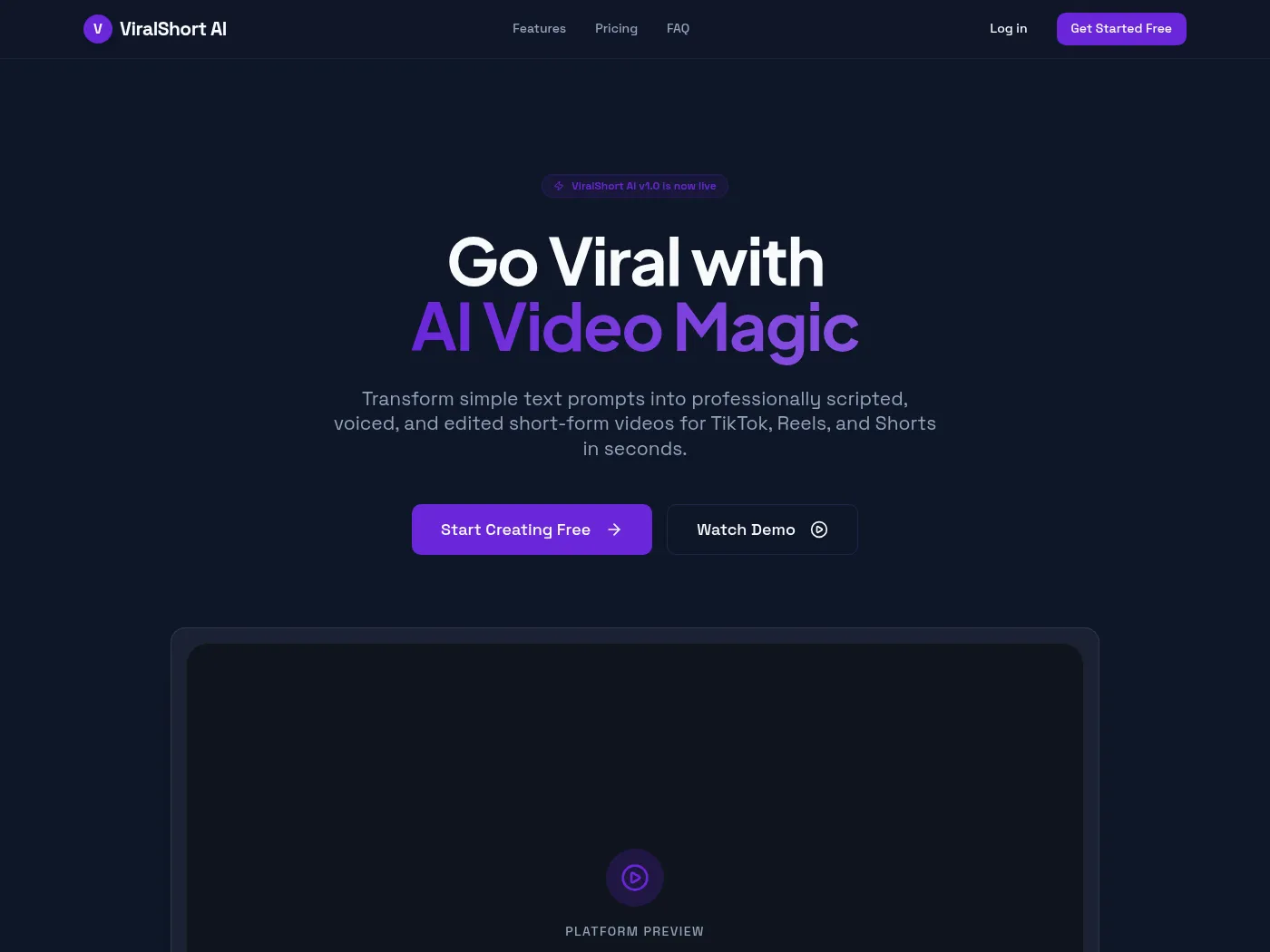 ViralShort AI Studio