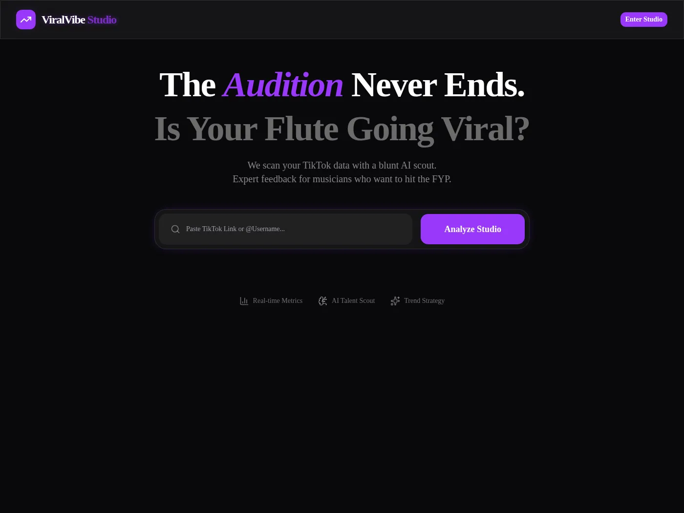 ViralVibe AI Studio