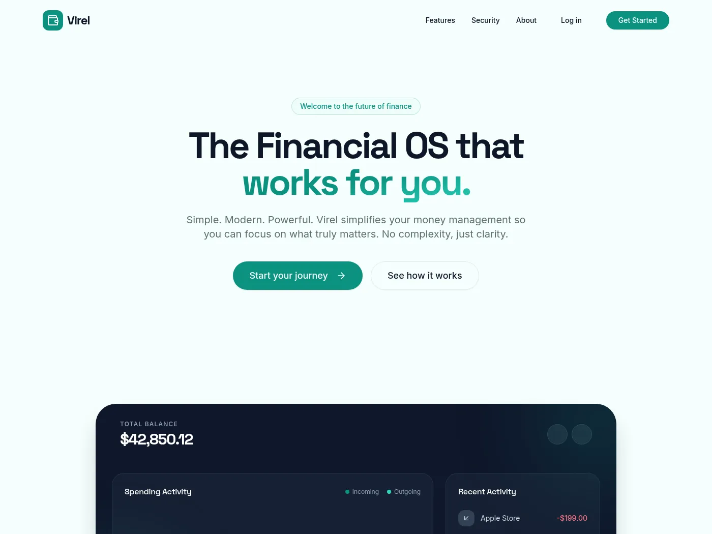 Virel Finance OS