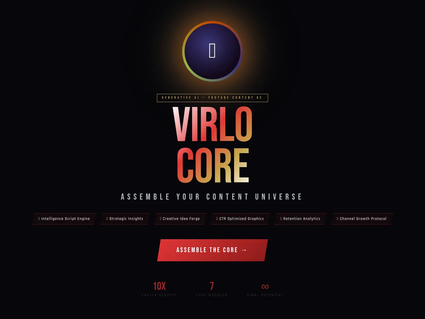 VIRLO CORE Creator OS