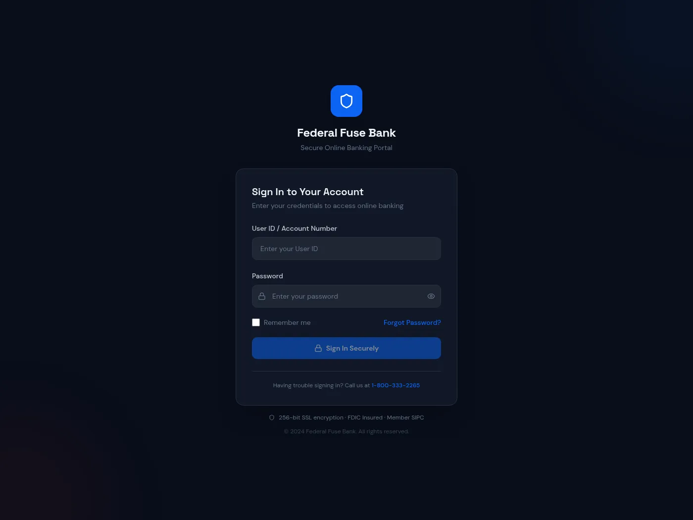 Virtual Bank Experience
