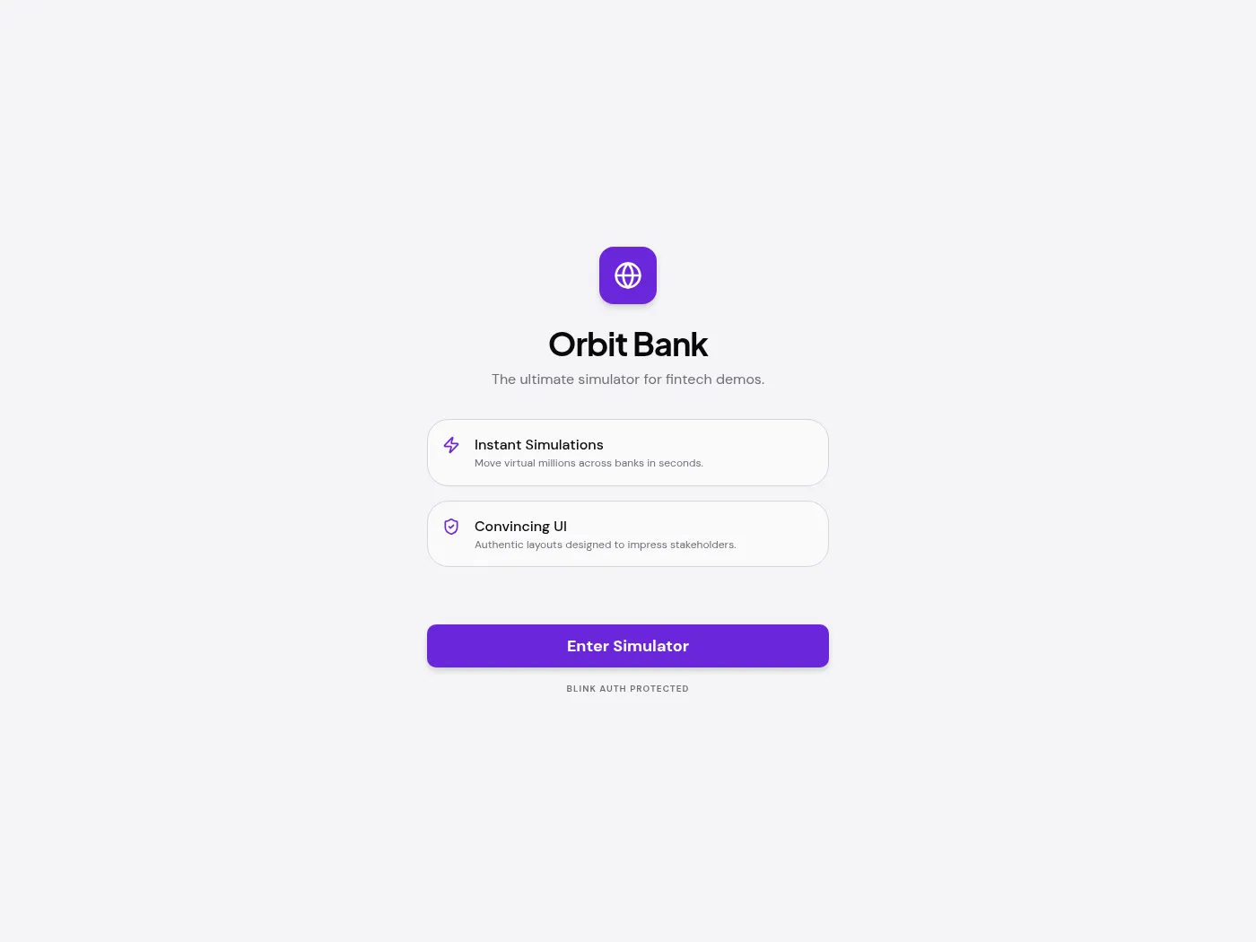 Virtual Bank Simulator